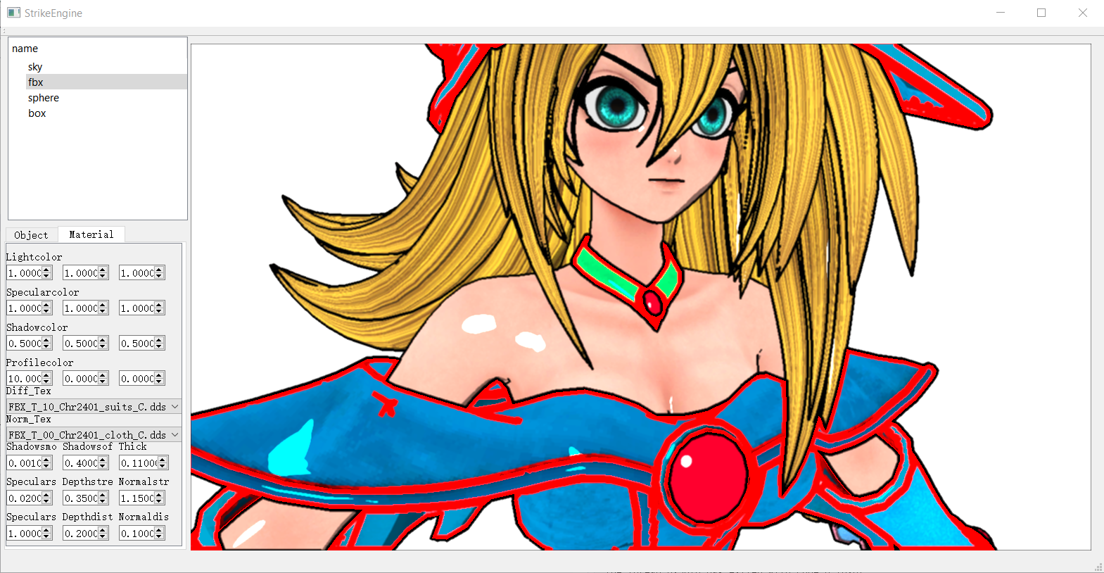 GitHub - Ziyuan-Cao/NPREngine: A DX12 NPR style rendering practice with CS outline painting and ...