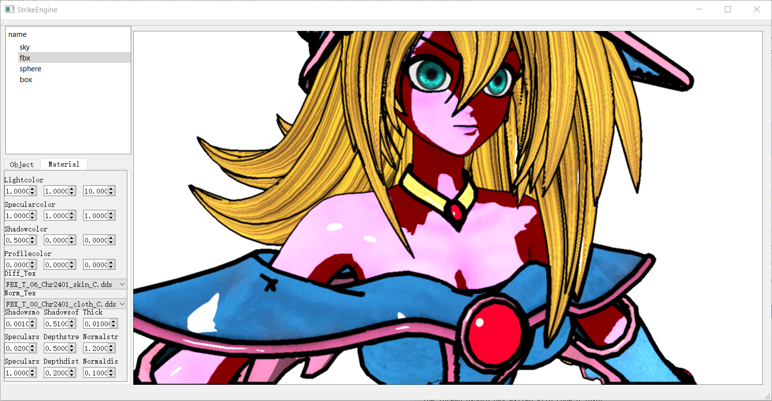 GitHub - Ziyuan-Cao/NPREngine: A DX12 NPR style rendering practice with CS outline painting and ...